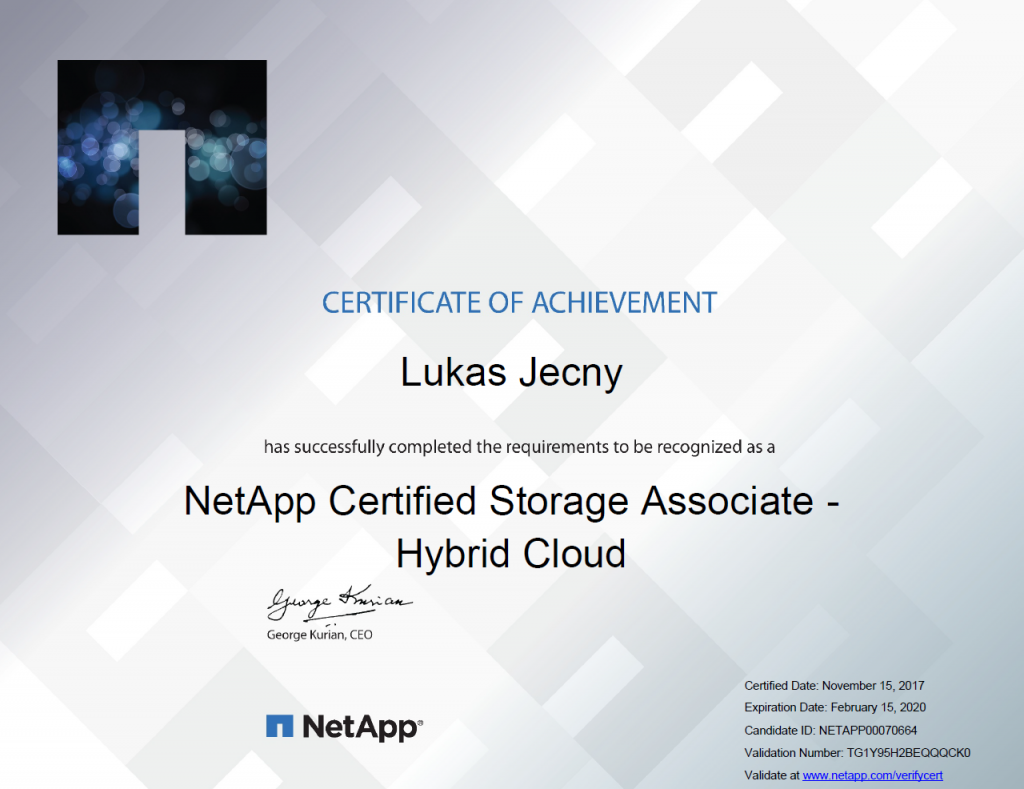 NetApp Certified Storage Associate – Hybrid Cloud (NCSA-HC) – blog ... NetApp Certified Storage Associate – Hybrid Cloud (NCSA-HC) – blog ...